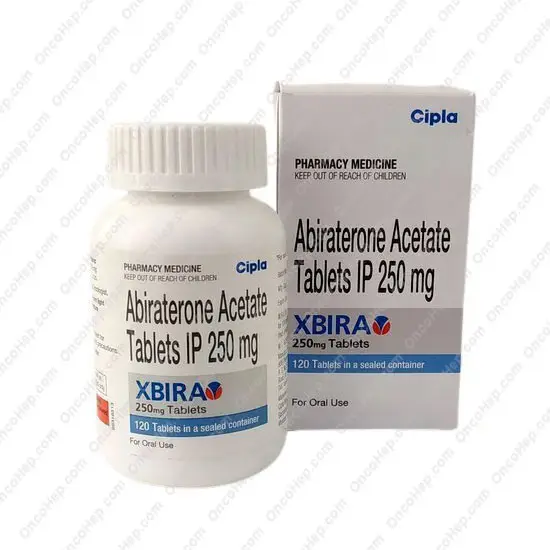 Acetato de Abiraterona 250 mg, Zytiga (Xbira) Tableta Precio