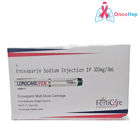 Enoxaparina 300 mg/3 mL (Lomocare-Pen) Inyección Precio