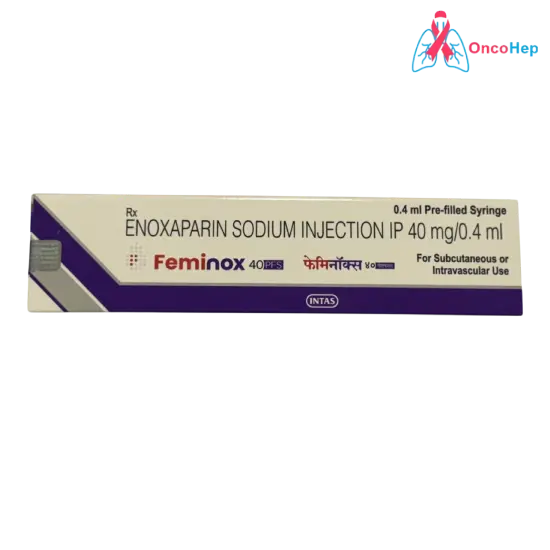 ENOXAPARINA 40 mg/0.4 ml (Feminox) Inyección Precio